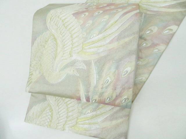 【楽天市場】\72％OFF／【IDnet】 袋帯 孔雀文【リサイクル】【中古】【着】：アイディーネット