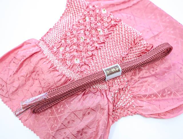 【楽天市場】\67%OFF／【IDnet】 和装小物 帯締め帯揚げセット 中抜き絞り 平組【リサイクル】【中古】【着】：アイディーネット