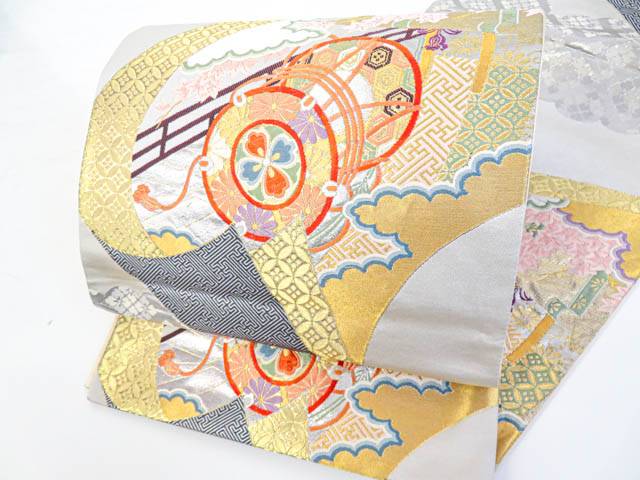 【楽天市場】【最大72%OFF！】【IDnet】 袋帯 鼓絵巻文【リサイクル】【中古】【着】：アイディーネット