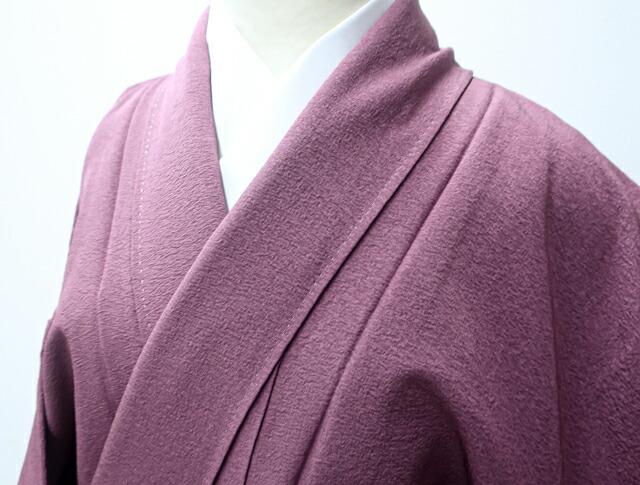 【楽天市場】福袋初売りセール最大65%OFF【IDnet】【着物】 色無地 シンプル 一つ紋入り 仕付け付き 身丈約159cm 裄丈約65cm 24Z-39【リサイクル】：アイディーネット