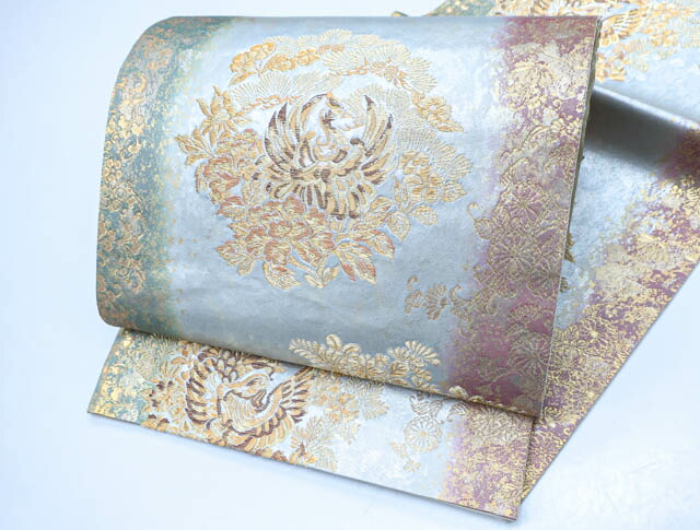 【楽天市場】【IDnet】【着物】 袋帯 透彫華宝文 24B-909【リサイクル】：アイディーネット