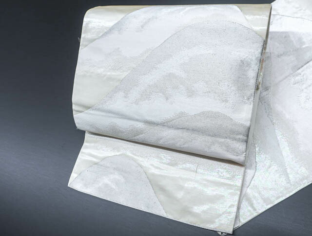 【楽天市場】楽天スーパーセール最大80％OFF【IDnet】【着物】 袋帯 遠山風景文様 オパール 24B-202【リサイクル】：アイディーネット