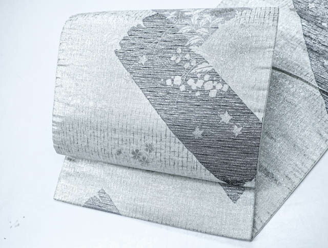 【楽天市場】【IDnet】【着物】 袋帯 お洒落 花 植物文様 24B-326【リサイクル】：アイディーネット