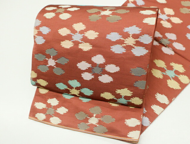 【楽天市場】【IDnet】【着物】 袋帯 利休文様 芯無し 24B-1373【リサイクル】：アイディーネット