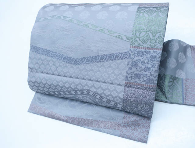 【楽天市場】【IDnet】【着物】 九寸名古屋帯 更紗文様 24B-761【リサイクル】：アイディーネット