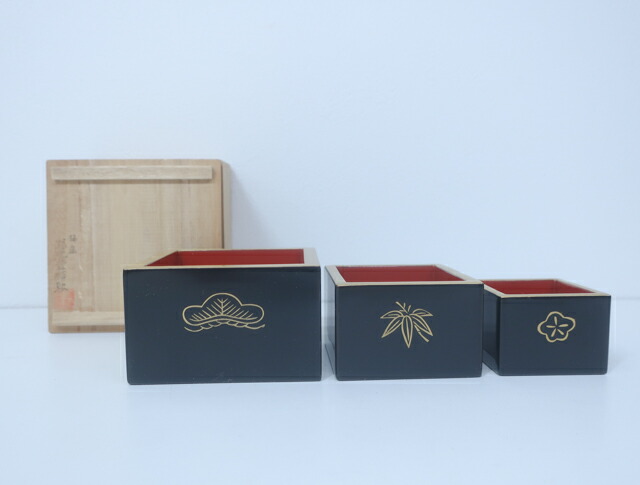 【楽天市場】【中古】 茶道具 福桝 輪島塗 漆光堂 24W-2322【リサイクル】IDnet：アイディーネット