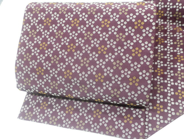 【楽天市場】【中古】 リサイクル着物 袋帯 全通柄 花文 24b-1769【リサイクル】IDnet：アイディーネット