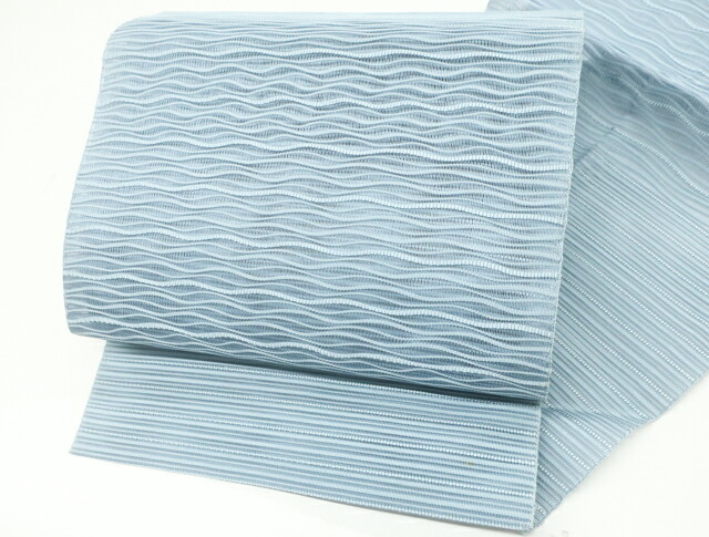 【楽天市場】【IDnet】【着物】八寸名古屋帯 夏物 ぼかし 横段文 24b-1774【リサイクル】：アイディーネット