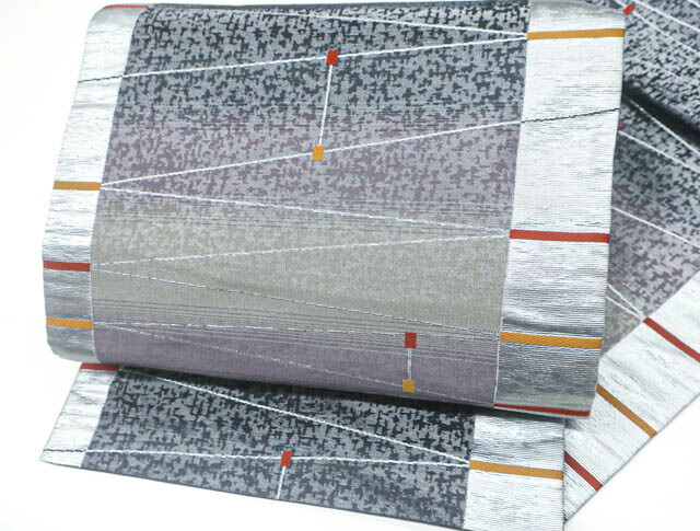 【楽天市場】【IDnet】【着物】京袋帯 幾何学文 24b-1816【リサイクル】：アイディーネット