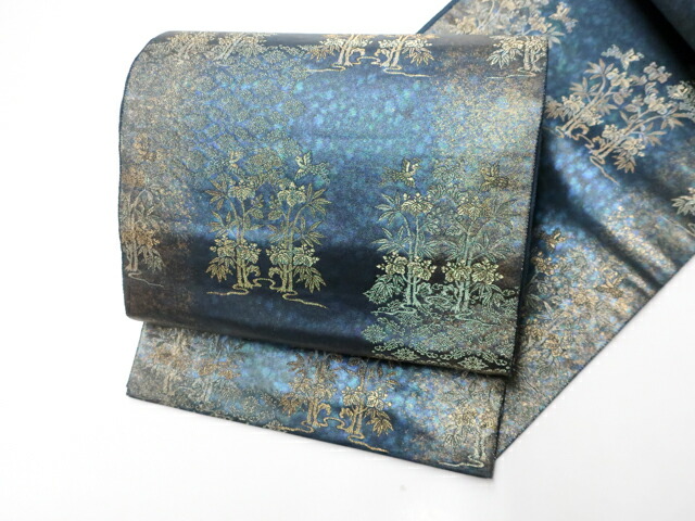 【楽天市場】【IDnet】【着物】袋帯 壱阡貮細致織 箔優選 24b-1945【リサイクル】：アイディーネット