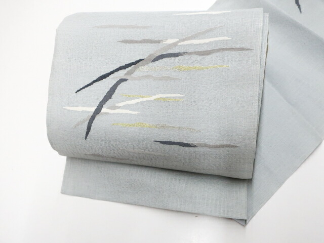 【楽天市場】【IDnet】【着物】袋帯 夏物 夏 金銀糸 抽象柄 芯なし 24b-1958【リサイクル】：アイディーネット