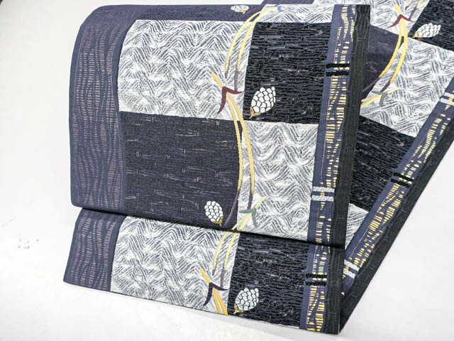 【楽天市場】【IDnet】【着物】袋帯 市松に松文 長尺 24b-2157【リサイクル】：アイディーネット