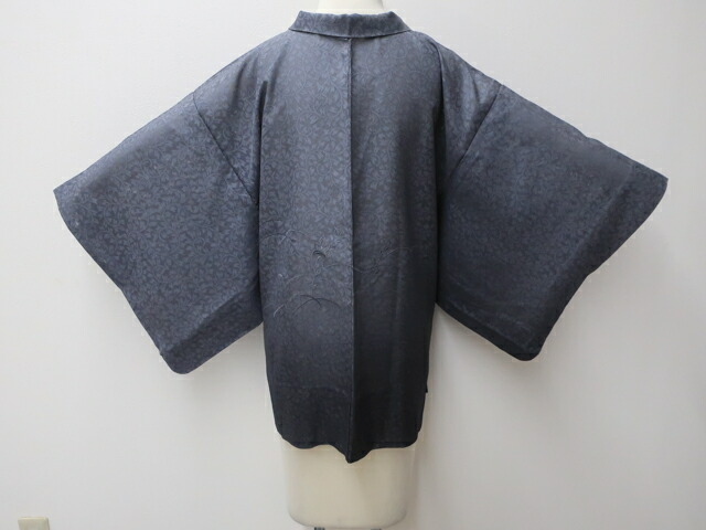 【楽天市場】楽天スーパーセール☆最大70%OFF【IDnet】【着物】 羽織 夏物 夏 銀糸 唐草文 羽織紐付き 身丈約76cm 裄丈約62.5cm 25z01-256【リサイクル】：アイディーネット