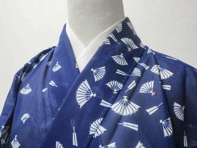 【楽天市場】最大80％OFF【IDnet】【着物】小紋 夏物 絽 扇子文 身丈約155cm 裄丈約63cm 25z03-1558[仕立て上がり 和服 アウトレット リサイクル着物 着付け教室 ...