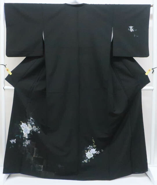 【楽天市場】最大80％OFF【IDnet】【着物】 付下げ 洗える着物 金銀彩 バラ文 身丈約168.5cm 裄丈約66cm 25z05-2489[仕立て上がり 和服 アウトレット リサイクル ...