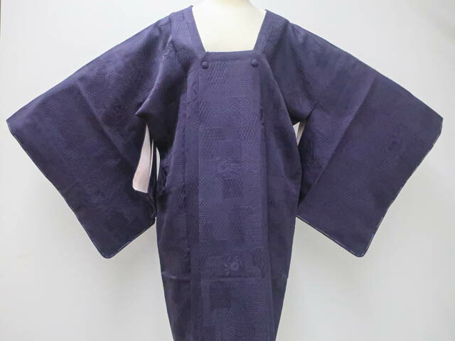 【楽天市場】最大80％OFF【IDnet】【着物】道行コート 丹後ちりめん 草木染 反端付き 身丈約96.5cm 裄丈約69cm 25z05-2712【リサイクル】【中古】：アイディーネット