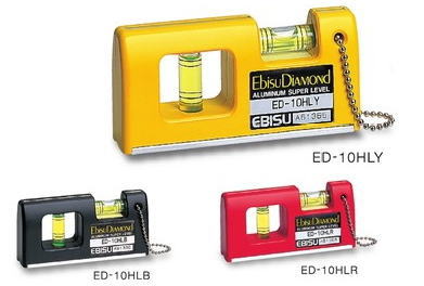 【楽天市場】エビスダイヤモンド EBISU ハンディレベル-2 ED-10HLB/ED-10HLR/ED-10HLY：家づくりと工具のお店 家ファン！