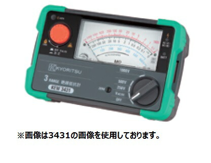 【楽天市場】共立電気計器 絶縁抵抗計 キューメグ KEW 3431 携帯用ケース付：家づくりと工具のお店 家ファン！