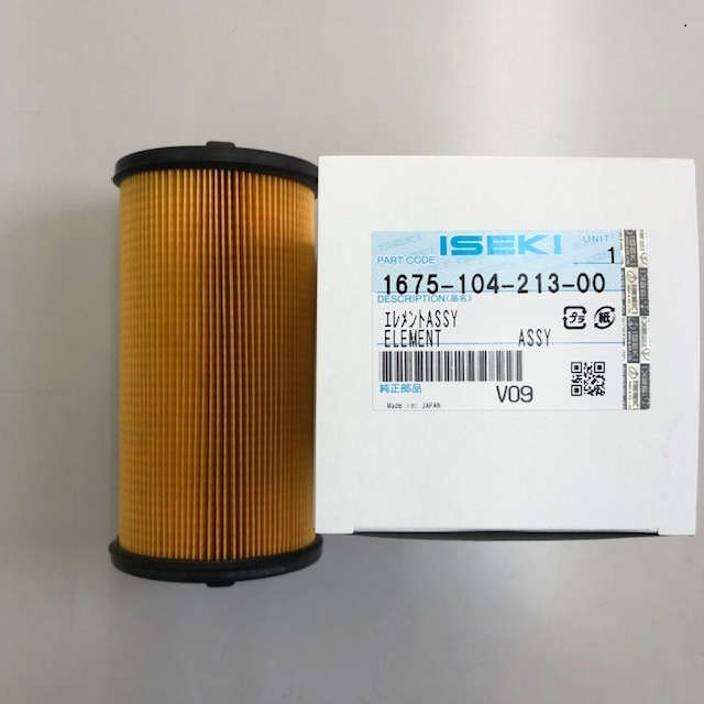 【楽天市場】イセキ純正『エアクリーナーエレメント Assy(品番:1675 104 213 00)』 フィルター トラクター・田植え機用