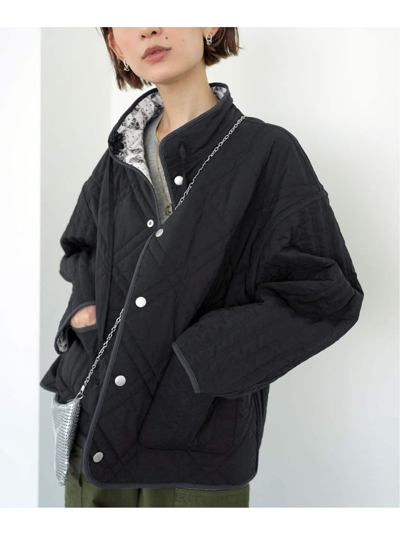 【楽天市場】【SALE／30%OFF】SLOBE citron. 2WAYアメリカンキルトブルゾン SLOBE IENA スローブ イエナ ...