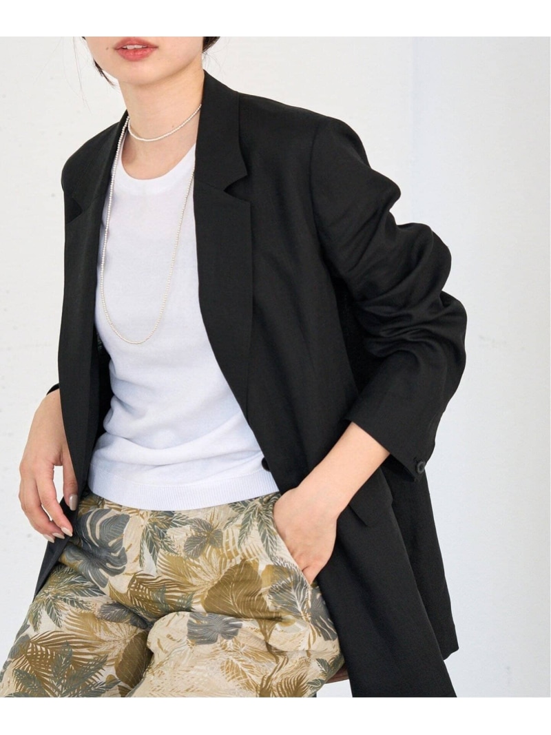 【楽天市場】《追加》ウォッシャブル ソフトリネン2Bジャケット IENA イエナ ジャケット・アウター テーラードジャケット・ブレザー ...