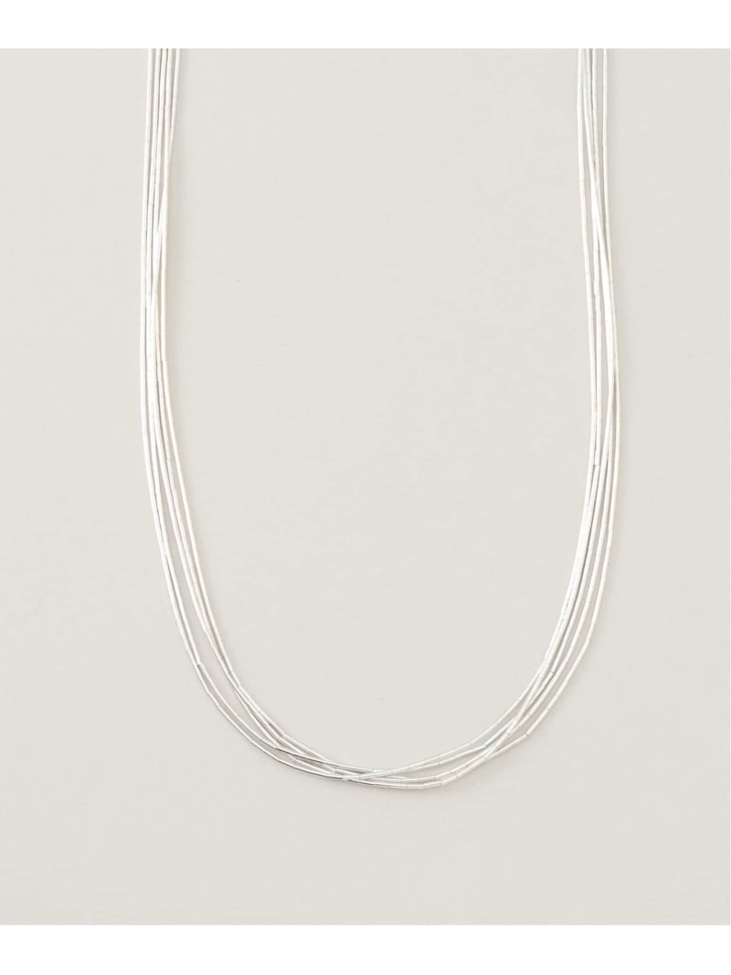 【楽天市場】Native SilverStreams ネックレス5連 45cm NSS1005450 SLOBE IENA スローブ イエナ アクセサリー・腕時計 ネックレス シルバー【送料 ...