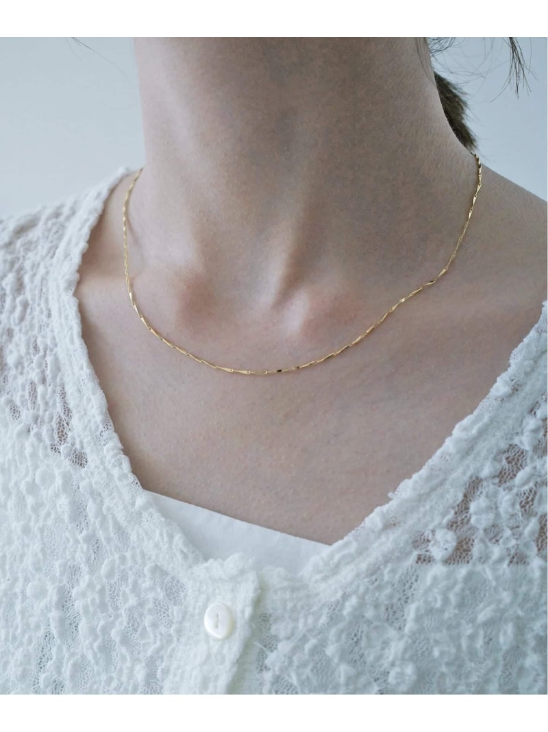 【楽天市場】Theia Jewelry/テイア ジュエリー ツイストチェーンネックレス 82046N0013 SLOBE IENA スローブ イエナ アクセサリー・腕時計 ネックレス ゴールド ...