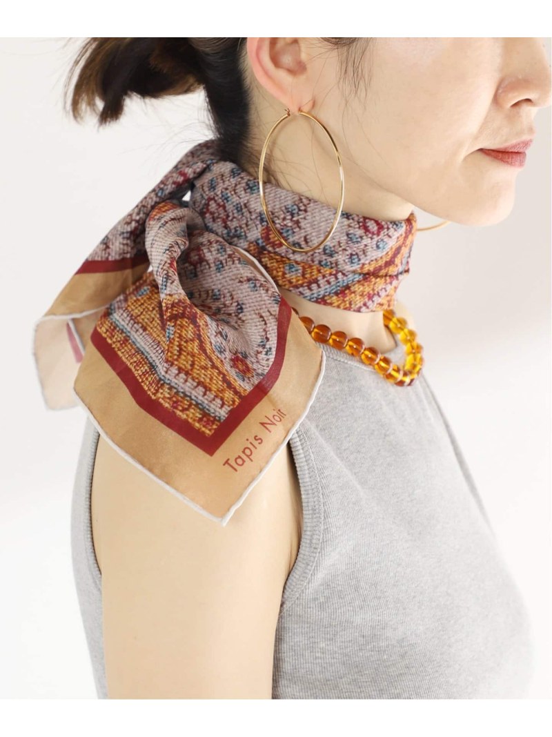 【楽天市場】【SALE／30%OFF】【TAPIS NOIR/タピス ノワール】Scarf(PAISLEY) VERMEIL par iena ...