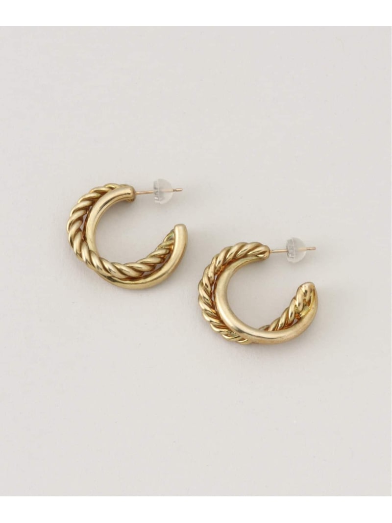 【楽天市場】IRIS47/イリスフォーセブン twist pierce ピアス(両耳) AN7-G IENA イエナ アクセサリー・腕時計 ピアス ゴールド【送料無料】[Rakuten ...