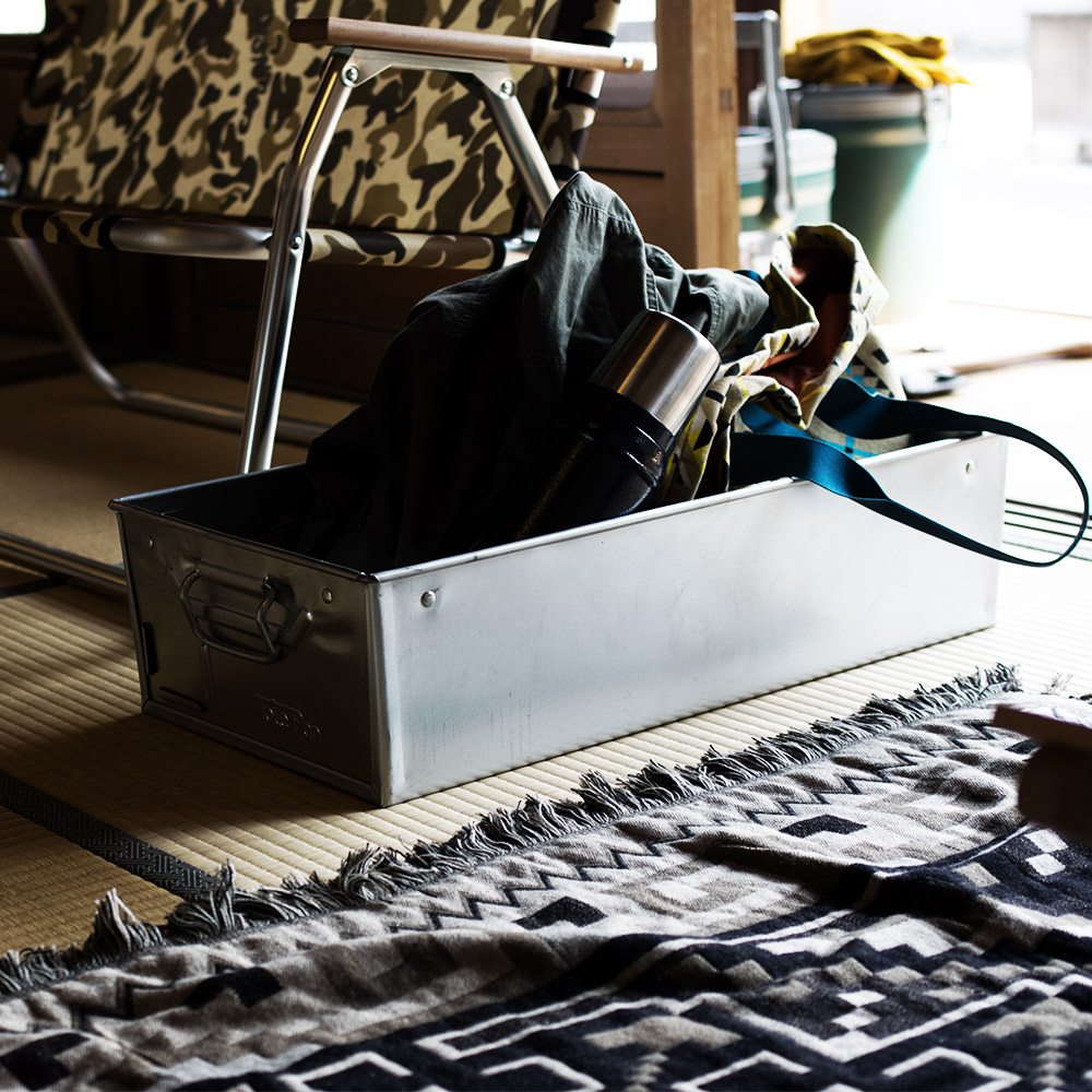 【楽天市場】TOTE PAN Metal Tote Pan TP2 Mサイズ トートパン スチール ガーデニング キャンプ アウトドア 薪入れ ...