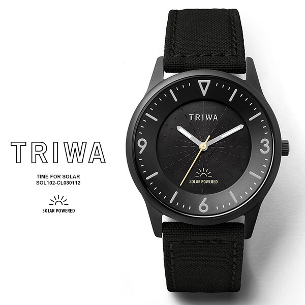 【楽天市場】TRIWA トリワ TIME FOR SOLAR タイム ソーラー SOL102-CL080112 38mm 腕時計 クオーツ ...