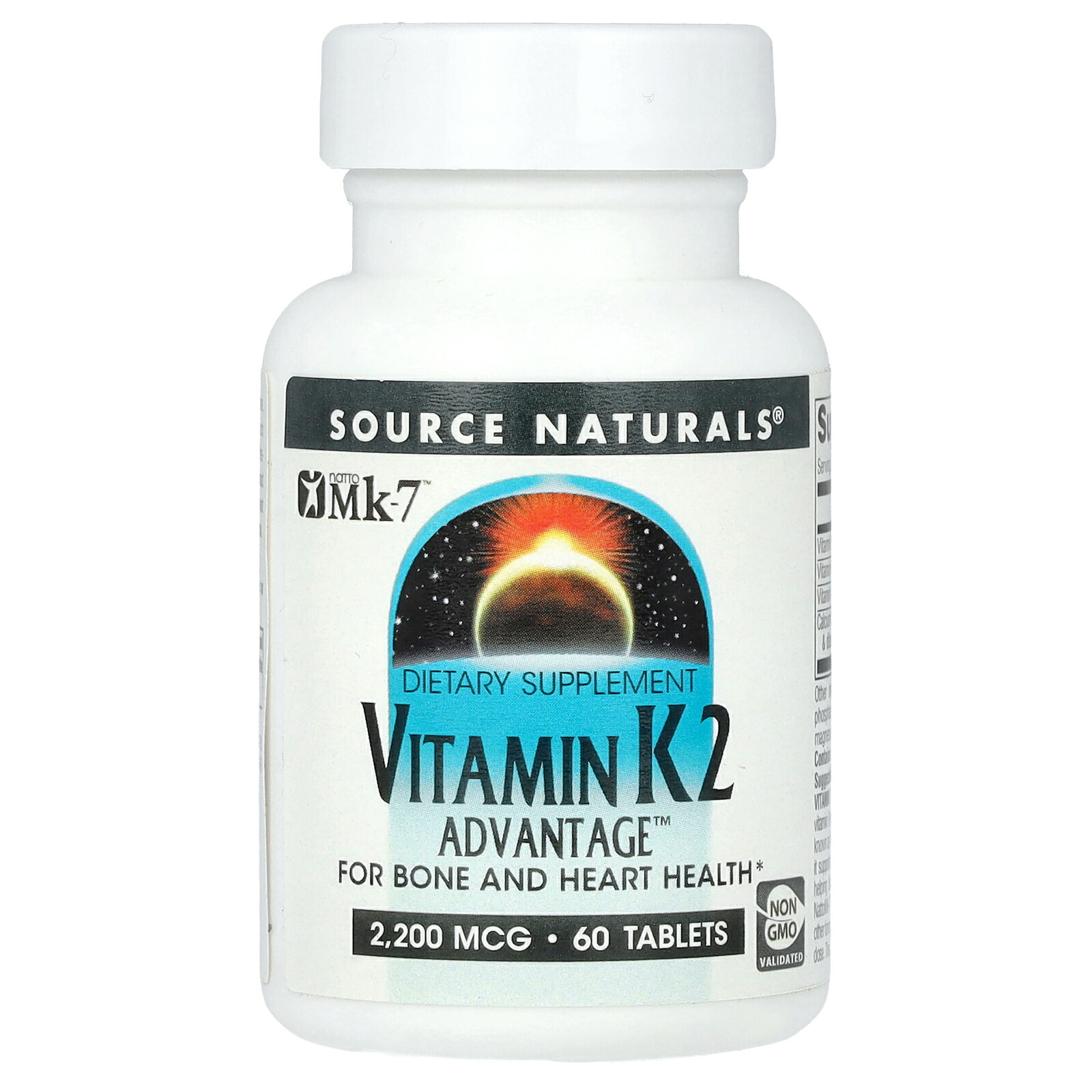 【楽天市場】【POINT20倍★10/4 20:00～10/10 23:59】Source Naturals ビタミンK2 アドバンテージ 【 iHerb アイハーブ 公式 】 ソース ...