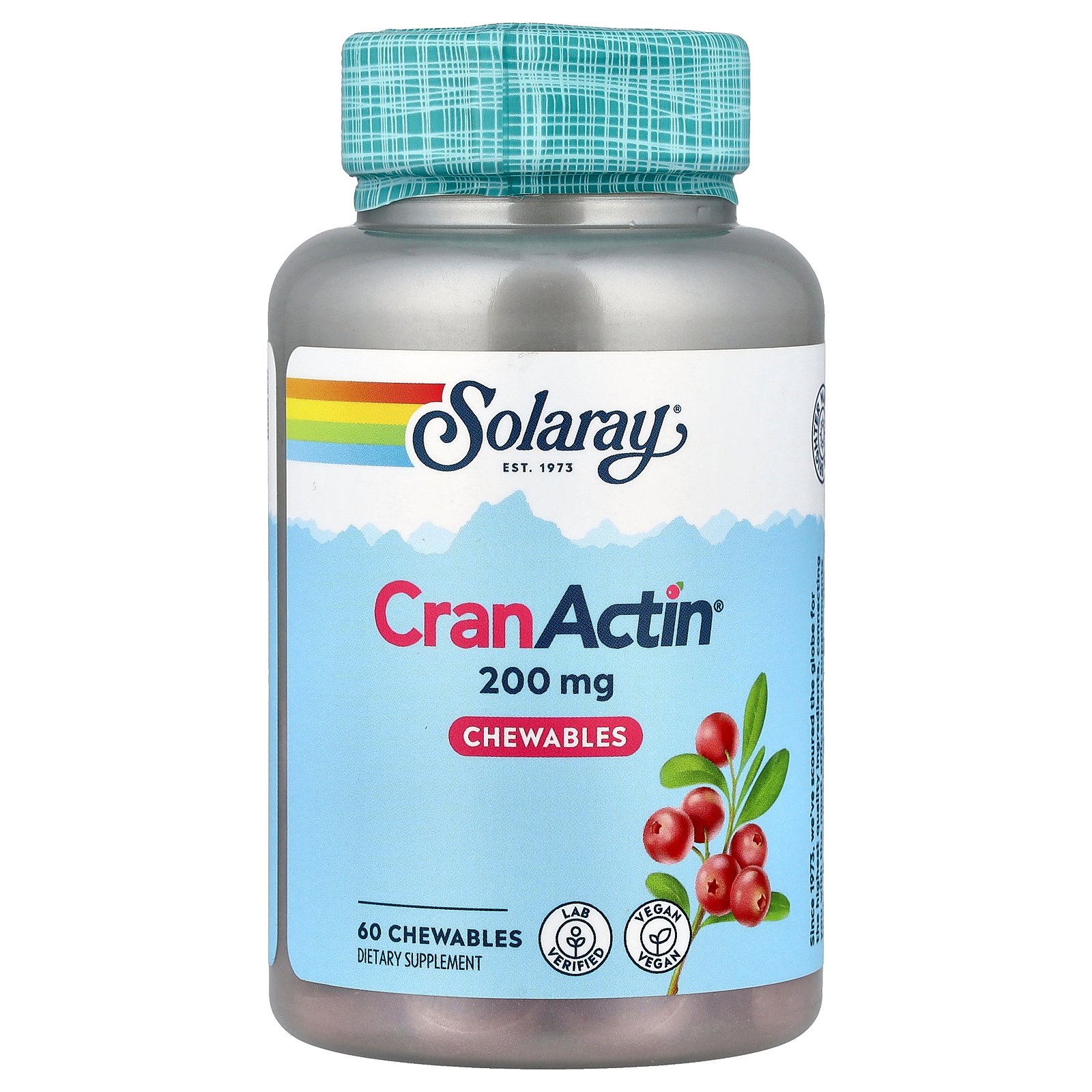 【楽天市場】Solaray クランアクチン 【 iHerb アイハーブ 公式 】 ソラレー クランベリー エキス CranActin ビタミン ...