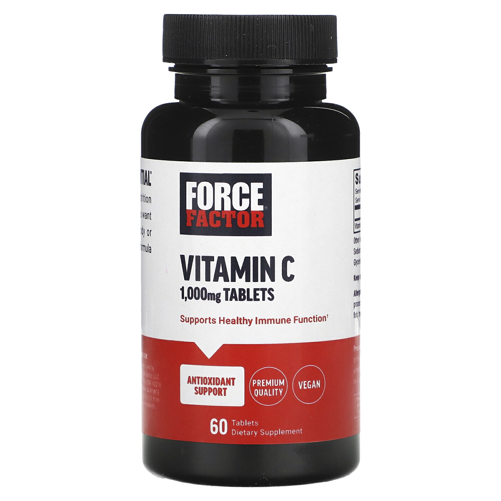 【楽天市場】Force Factor ビタミンC 【 iHerb アイハーブ 公式 】 フォースファクター ビタミン C ビタミンサプリ ビタミン類 アスコルビン酸 サプリメント サプリ ...