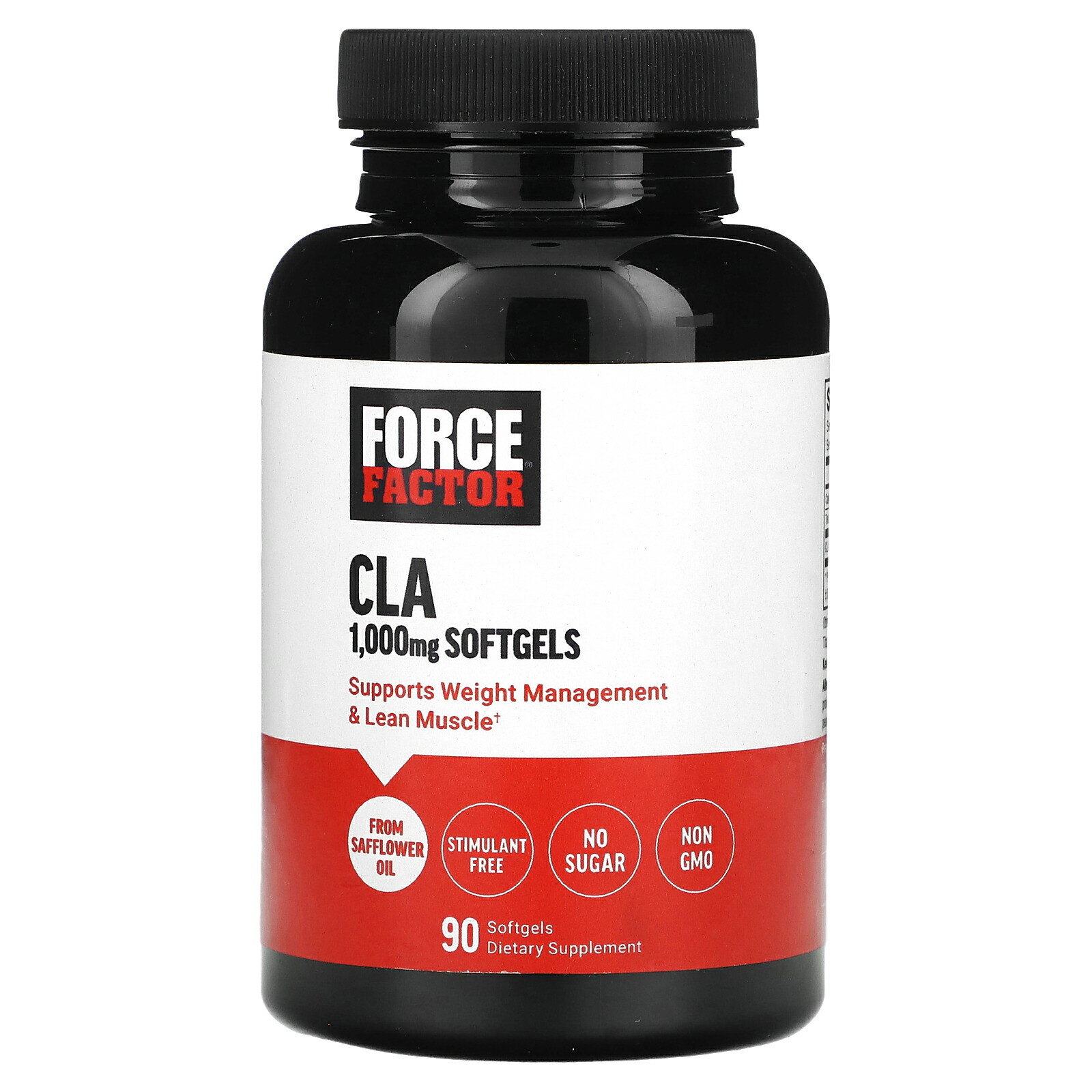 【楽天市場】Force Factor 共役リノール酸 【 iHerb アイハーブ 公式 】 フォースファクター CLA ベニバナ油 ベニバナオイル 紅花油 サフラワー油 サフラワーオイル ...