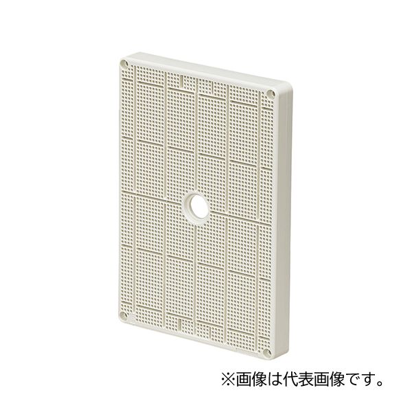 【楽天市場】未来工業 【POWF-2618W】白 ポリ台 (取付自在型) 照明器具取付用プラスチック絶縁台 タテ長タイプ 260×180 ...