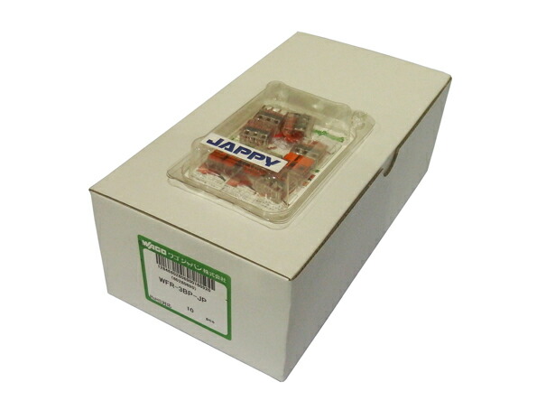 【楽天市場】Яジャッピー/JAPPY【WFR-3BP-JP 8個】ワンタッチコネクタ クリアタイプ：あいあいショップさくら