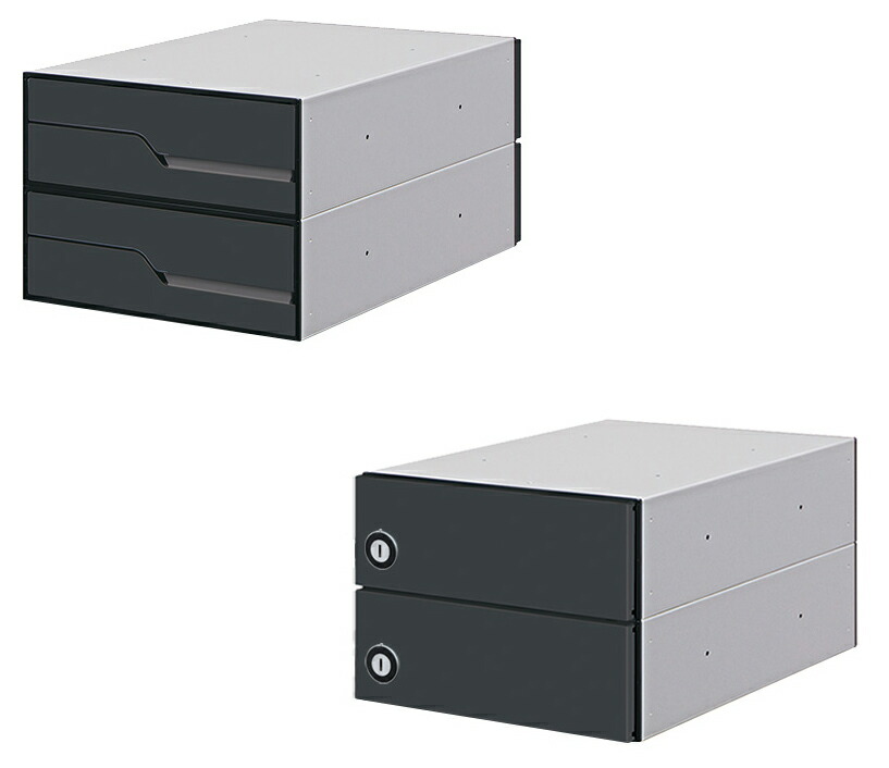 【楽天市場】####u.田島メタルワーク【MX-91-28FBY-2-B(シリンダー錠)】ブラック 集合タイプ郵便受 省スペースタイプ 屋内・前入後出 2段 受注生産：あいあいショップさくら