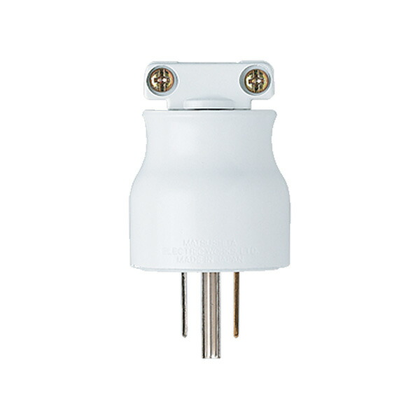 【楽天市場】パナソニック 配線器具【WF5015W】タフキャップ 接地2P 15A 125V ミルキーホワイト：あいあいショップさくら