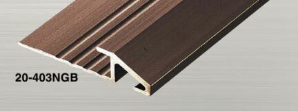 【楽天市場】 u.アシスト/Assist【20-403NGB (2m)】床金物 タイルカーペット・カーペット見切り コーナーエッジ アルミ製 穴有 ブロンズ仕上げ：あいあいショップさくら