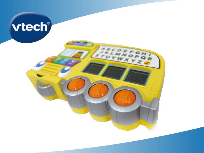 【楽天市場】VTech ヴィテック Letter Sounds Learning Bus 【チャレンジ！英語バス】3歳 4歳 5歳 6歳 ...