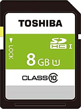 【楽天市場】【中古】TOSHIBA SDHCカード 8GB Class10 UHS-I対応 (最大転送速度40MB/s) SDAR40N08G：IINEX