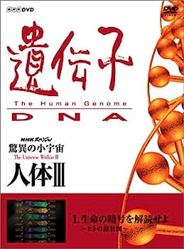 【楽天市場】【中古】（非常に良い）NHKスペシャル 驚異の小宇宙 人体III 遺伝子~DNA 第1集 生命の暗号を解読せよ~ヒトの設計図~ [DVD]：IINEX
