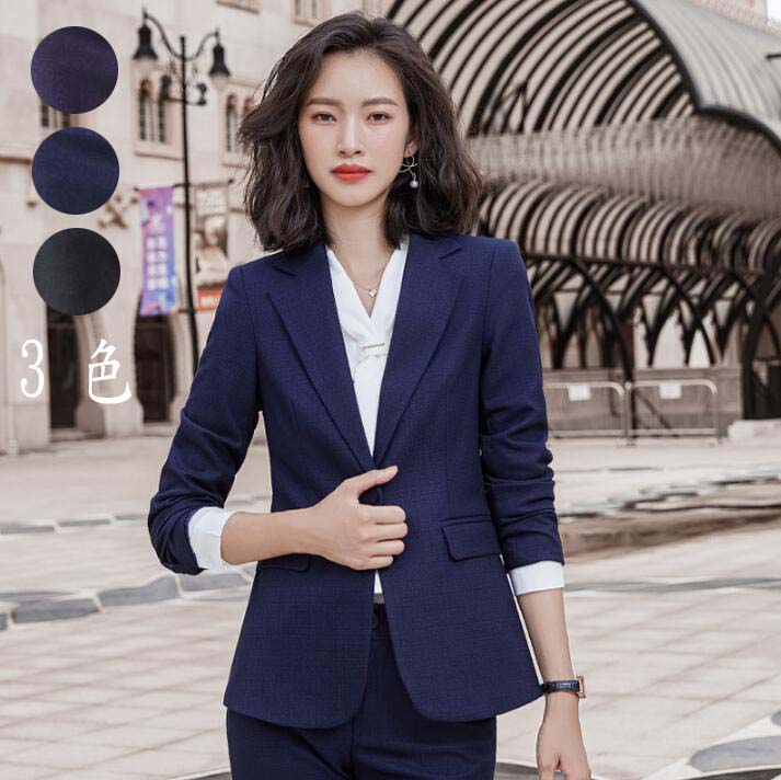 【楽天市場】【送料無料】フォーマルスーツ 通勤 レディーススーツ 2点セット 女性スーツ ジャケット+パンツ 品質良い エレガント カジュアルスーツ オフィス OL 七五三：yumeshop01