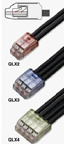 【楽天市場】ニチフ〓差込形コネクタ 2本用 50個入り QLX2〓電気工事士技能試験練習用材料：IK21