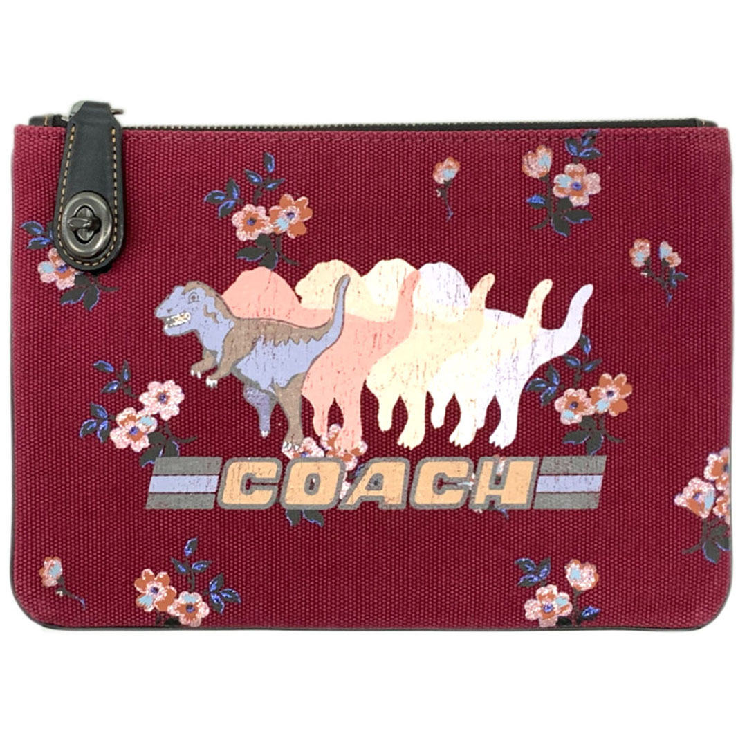 【楽天市場】新品 コーチ バッグ 51229-V5WIN COACH 薄型 フラット ポーチ クラッチバッグ ターンロック ポーチ 26 ...