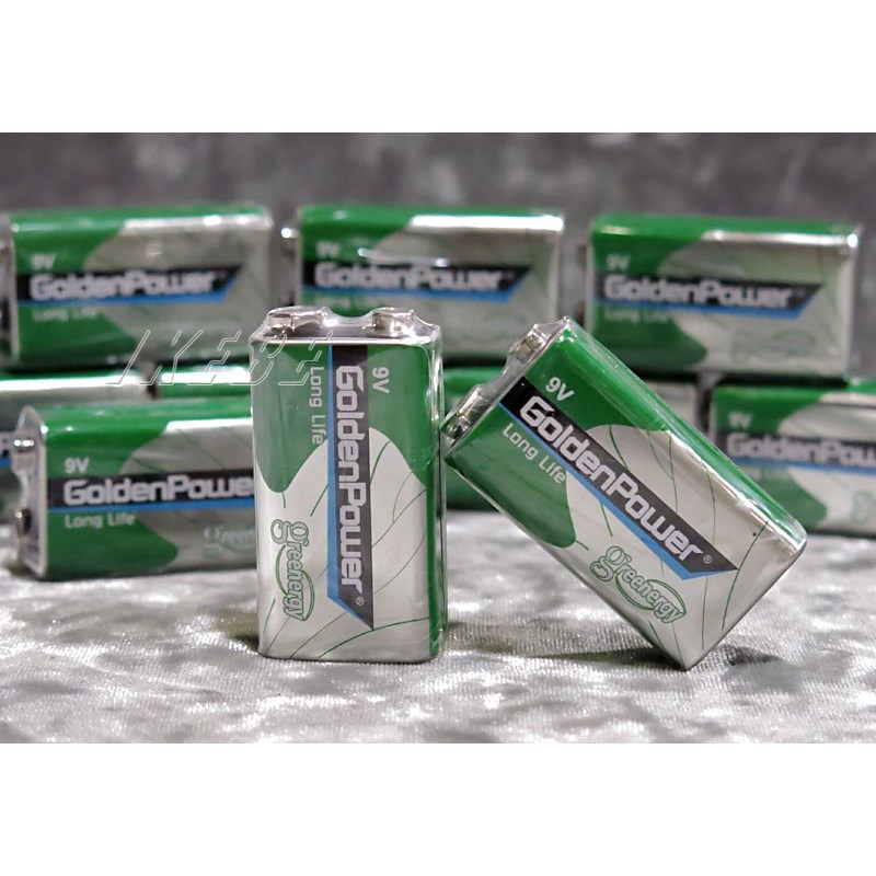 【楽天市場】Greenergy Long Life 9V Battery Golden Power (新品)：イケベ楽器楽天ショップ