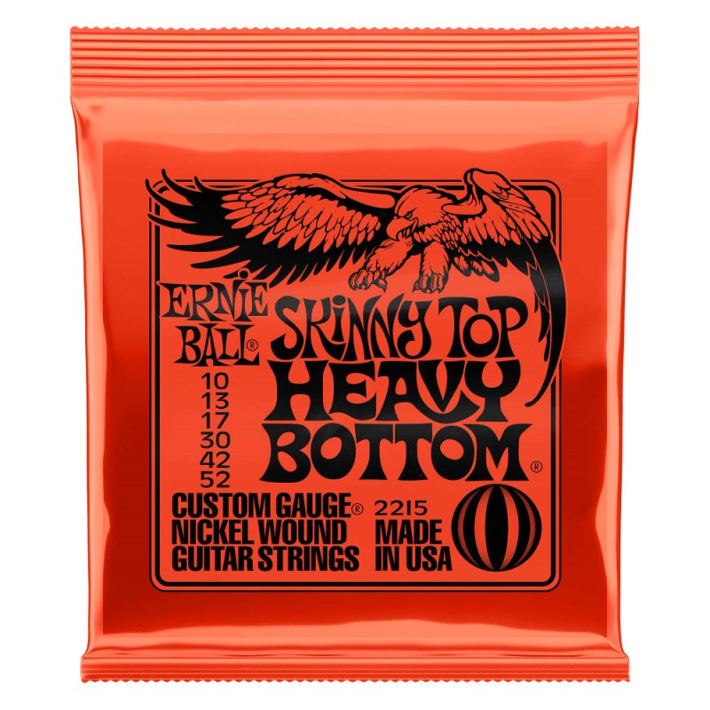 【楽天市場】ERNIE BALL Skinny Top Heavy Bottom Slinky Nickel Wound Electric Guitar Strings 10-52 #2215 ...