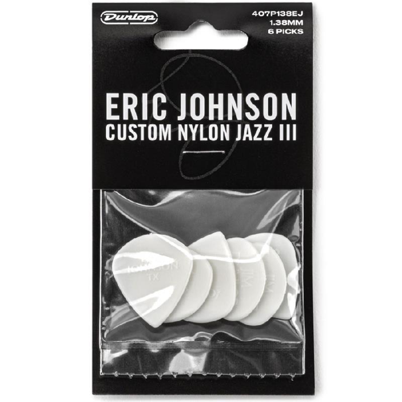 【楽天市場】Dunlop (Jim Dunlop) 407P138EJ ERIC JOHNSON CUSTOM NYLON JAZZ III ...