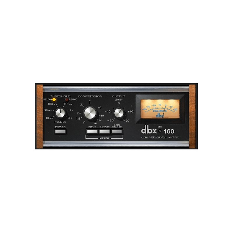 【楽天市場】Universal Audio dbx 160 Compressor Limiter [UAD Native Plugin ...